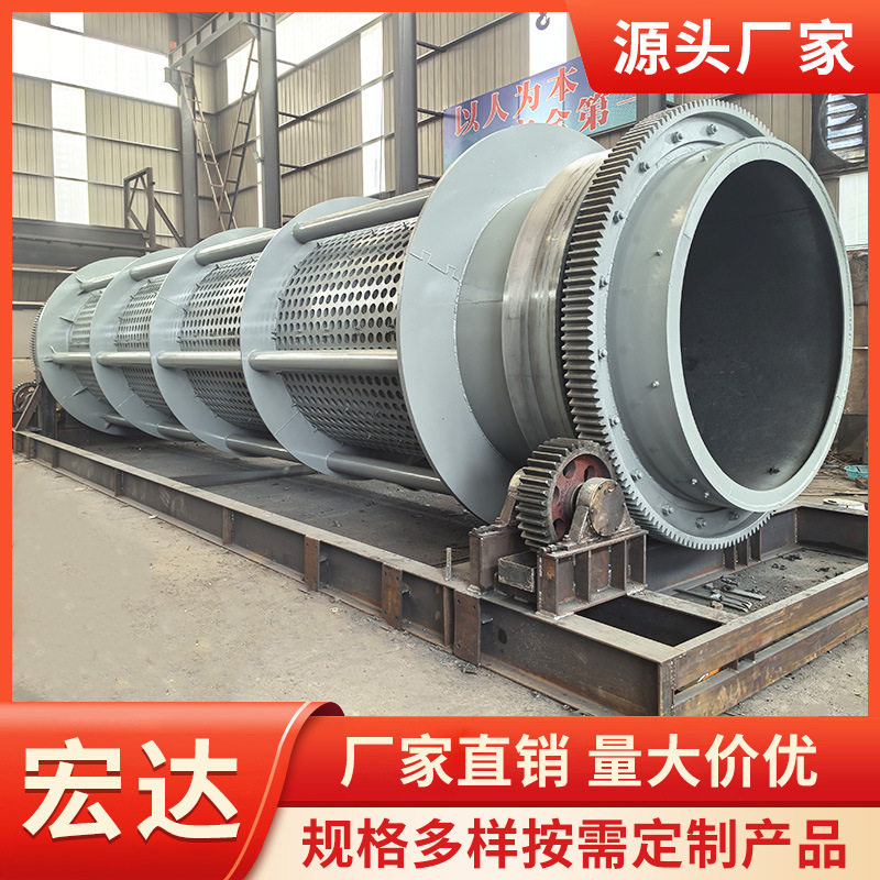 多功能滚筒筛分机 建筑垃圾分拣设备 生活垃圾分拣无轴滚筒筛