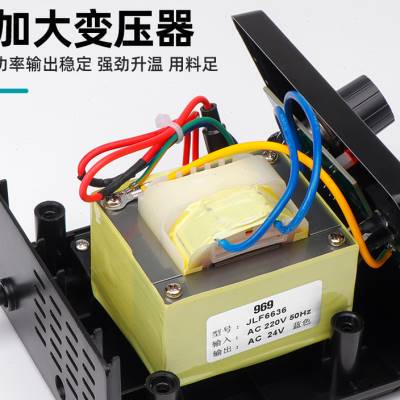 好货969AD数显恒温焊台防静电75W电烙铁升温迅速可休眠 线路板焊