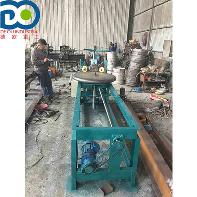 卧式锥形封头旋边机 食品厂用封头压边机 筒体罐体锥形旋边设备