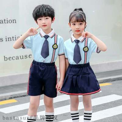 Kindergarten uniform summer clothes 61 primary school unifo