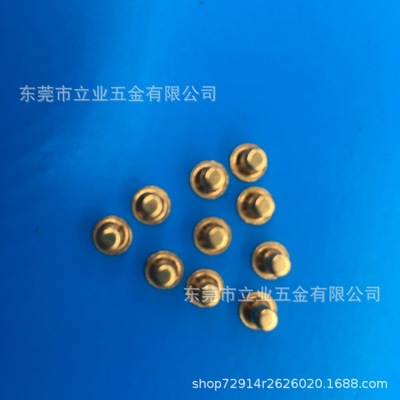 直径1.0/2.0/3.0/4.0/5.0盲孔空心铜管/铜帽，多款可选