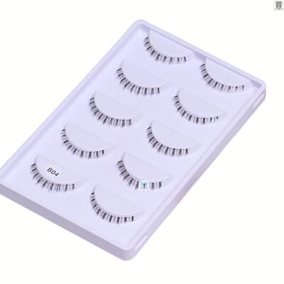 好货5 Pairs Lower Eyelashes Pack 8 Different Styles Under Ey
