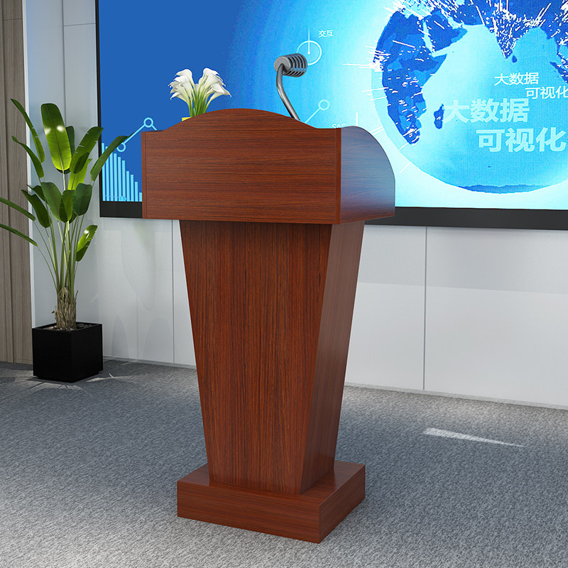 讲台老师讲桌多媒体演讲台迎宾台学校教室教师讲台桌