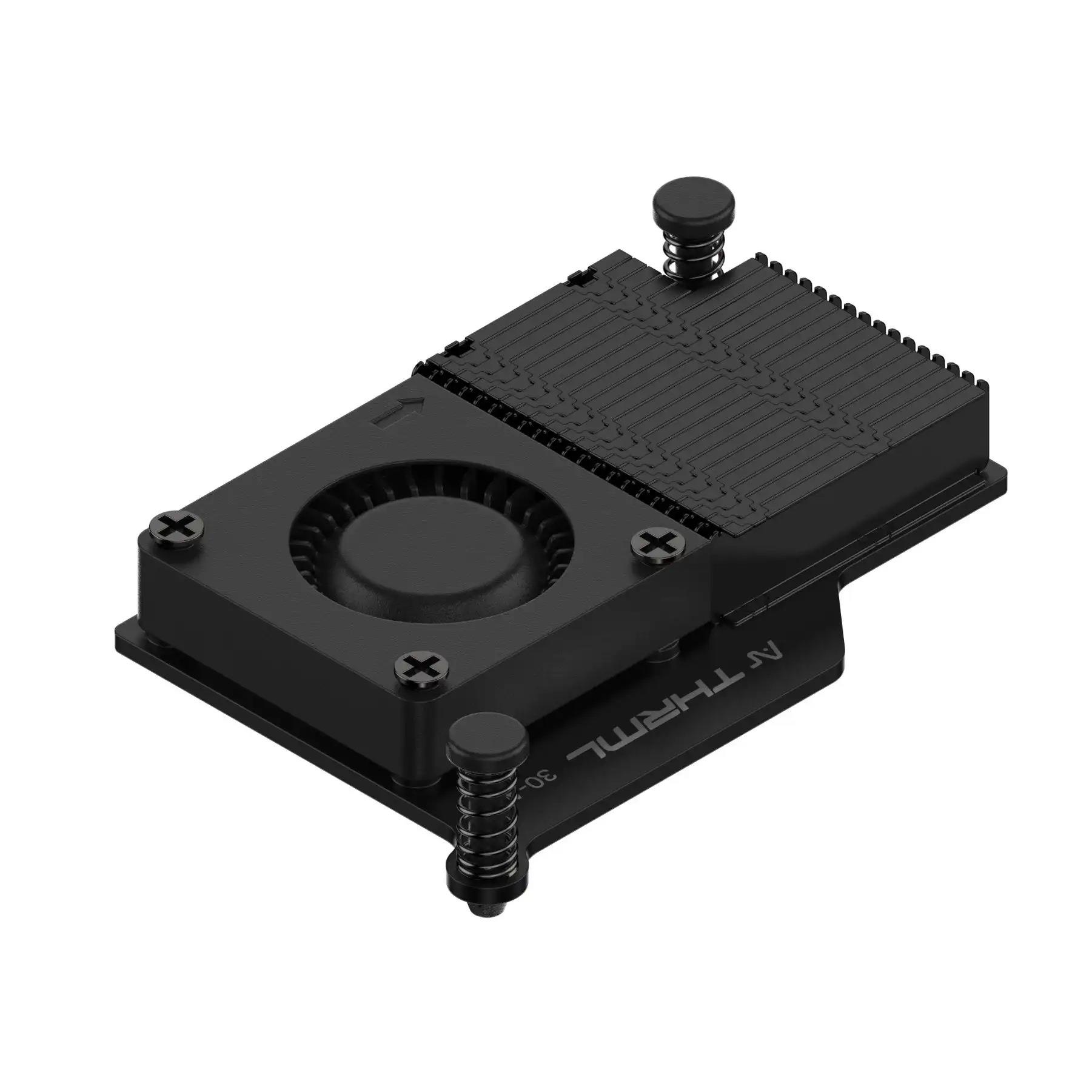 树莓派ArgonTHRML散热器RaspberryPi5/5代PWM散热风扇冷却器