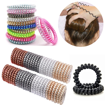 极速5-15pcs Hair Accessories for Women Hair Ring Rope Tracel