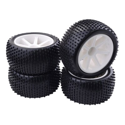 4Pcs 1/10 RC Buggy ires yre and Wheels Rims for HSP Hongnor