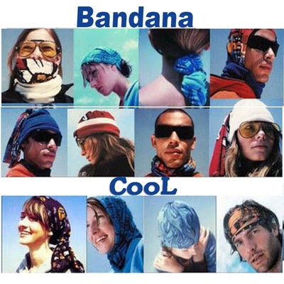 Cycling Bandana Headwear Colorful Magic Head Scarf Headband