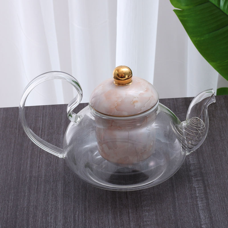 花茶壶盖子配件加热英式玻璃壶水果E茶下午茶具茶壶整套花草茶具