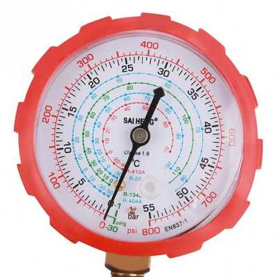 R134a Ecofriendly Air Conditioning Refrigerant Manifold Gau