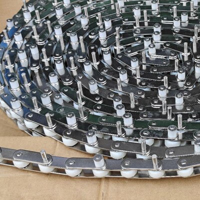 Z型斗式提升机链条304不锈钢C2052SS提升链 C2052镀镍链条链板