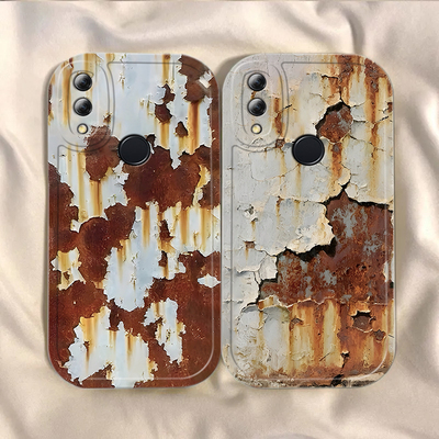 适用华为INE一ALOO手机壳INETL00套INEAL新款INEALOO外壳软硅胶INETLOO全包复古铁锈防摔LNE男LNEAL女Nova3i