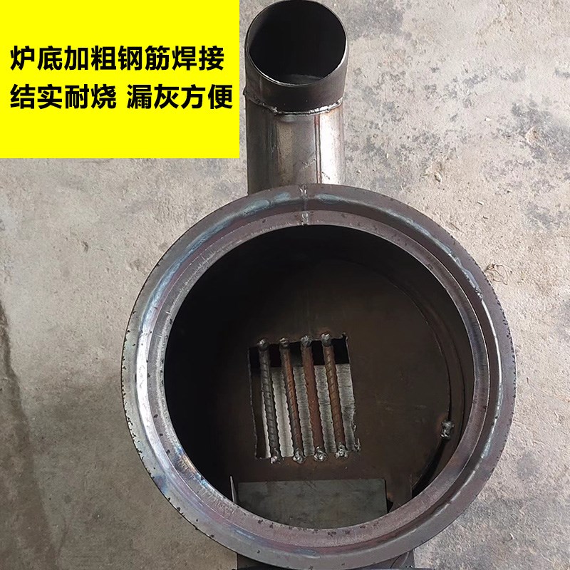 家用气罐a改装室内柴煤两用取暖烤火炉子灶农村柴火炉烧煤炭炉