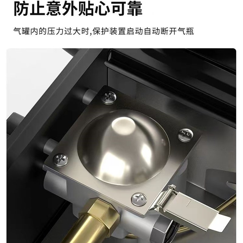 户外燃气灶烧水炉具n气罐便携式卡式炉卡士瓦斯汽化露营炊具卡斯