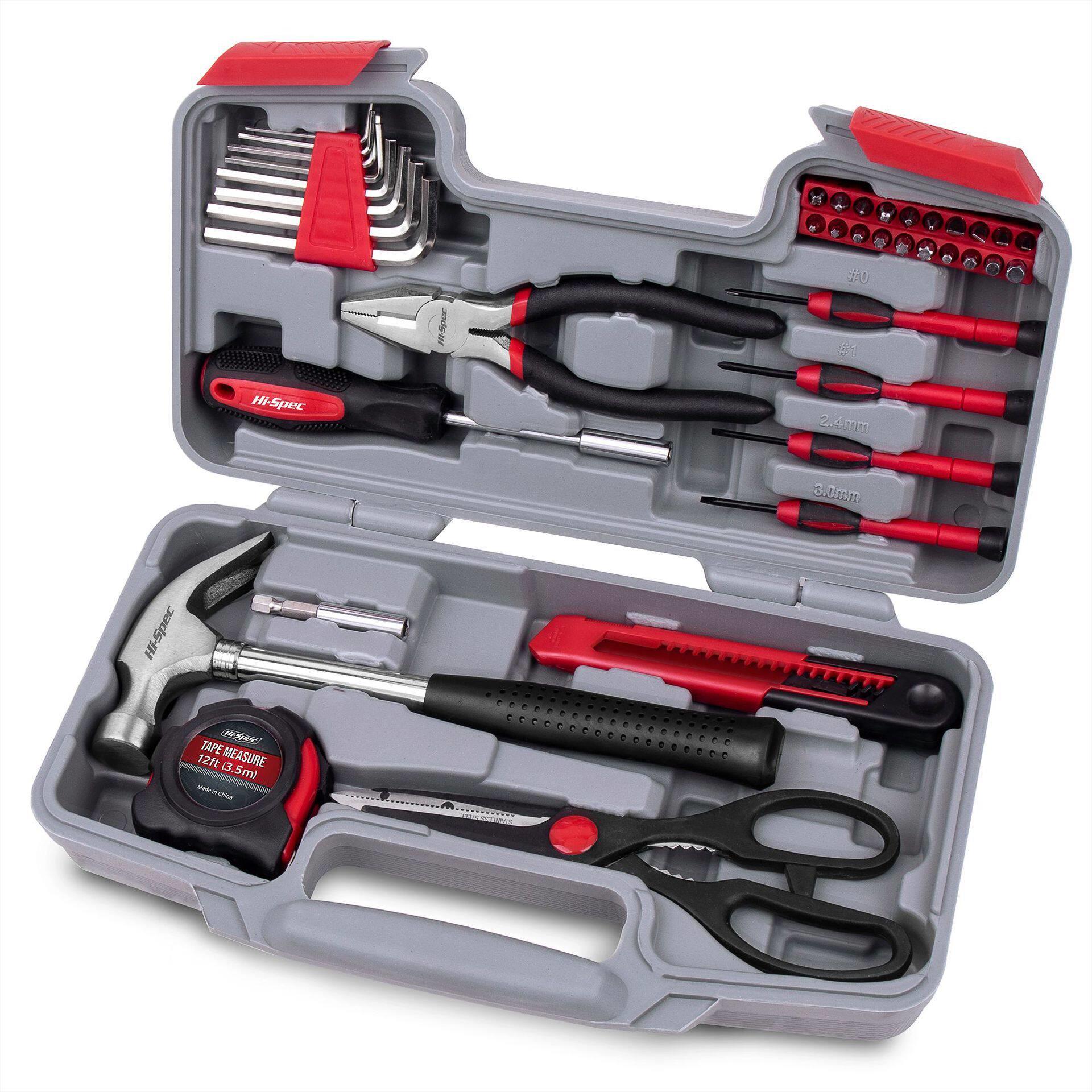 39件套家用工具套装组合五金工具日常工具箱家庭维修