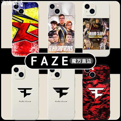 faze手机壳clan苹果13适用华为mate40pro队服iPhone14promax联名CSGO50vivo周边OPPO小米12x冠军11p游戏p50cs