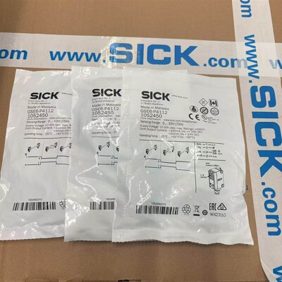 SICK西克对射光电传感器GSE6-P4112订货号1052450施克光电开关