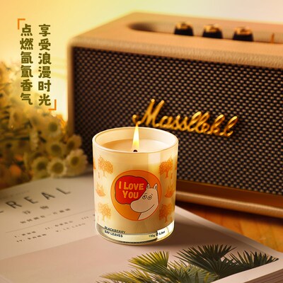 精选VIPO姆明香氛礼盒香薰蜡烛家用室内持久卧室散香生日礼物女生