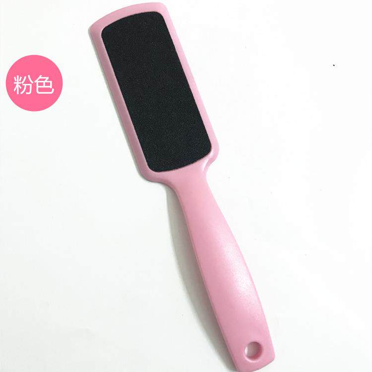 新款直销塑料手柄脚板锉 磨砂去死皮 去死皮锉 脚板刷 足部护理工