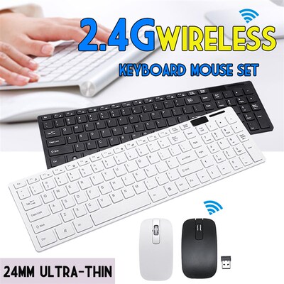 极速2.4G Wireless Keyboard Mouse Set Silent Keyboard and Mou