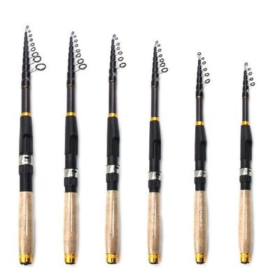 Telescopic Boat Fishing Rod Spinning Carbon Fiber Pesca Ultr