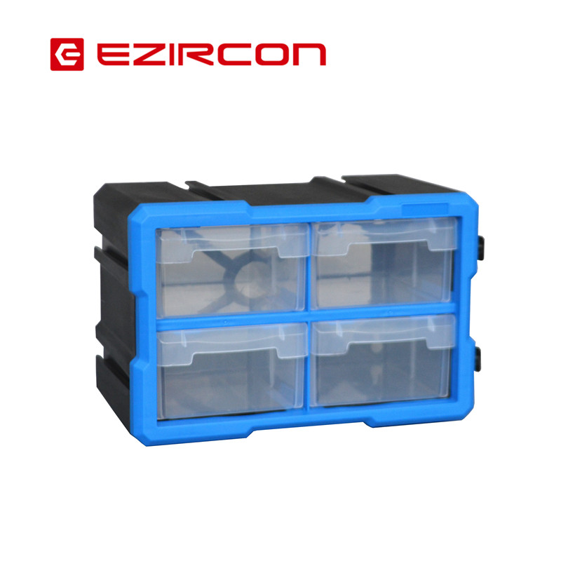 好货组合式零件箱零件盒积木收纳箱盒整理箱工具箱塑料抽屉式可挂