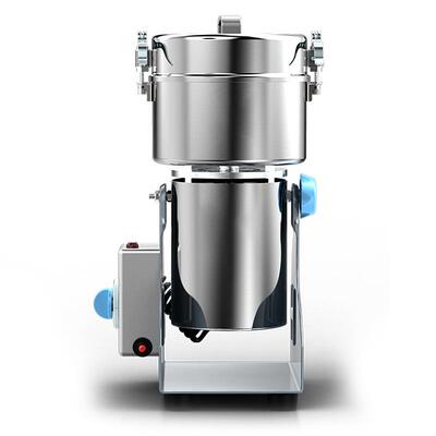 五XXD谷杂粮家用小型磨粉机800g容量不锈钢打研粉磨快速超机微粉