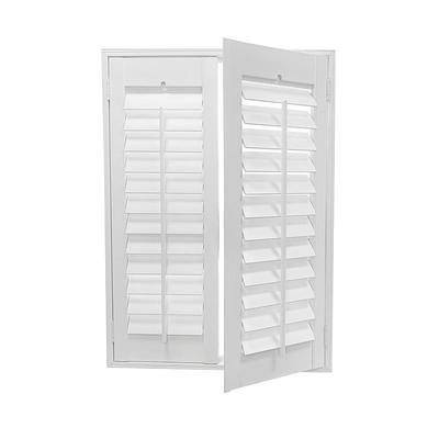 木质百叶窗帘shutters推拉折叠可调节卧室隔断遮光PVC实木百叶门