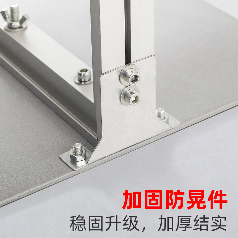 丽屏展架80X180立牌广告牌门型展架防风立式落地式立Y屏海报展示