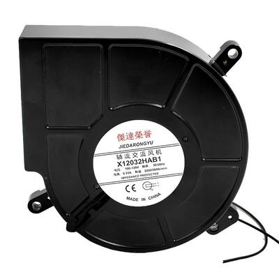 12厘米21032交流2散20滚珠涡轮风WRN扇12CM工业小气模炉形具热鼓