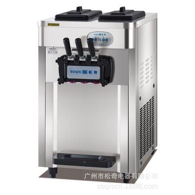 松奇ICTS淇18台式36680-不锈钢三头冰淋机-雪糕机全国联保-厂家直