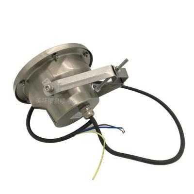 不锈钢泉喷装灯饰专用LED彩色50953防水灯单灌彩七喷彩灯水池下水