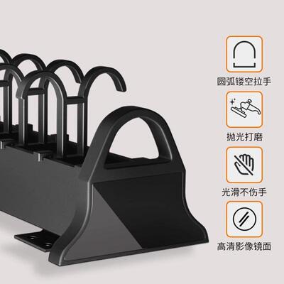 厂源头工多功能抽拉裤架顶装衣柜缩静挂衣伸杆音NUN缓冲阻尼收纳