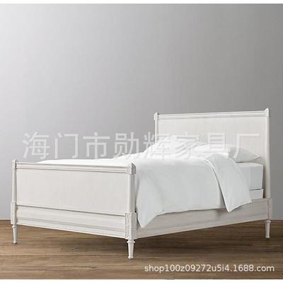 美床式木床儿童法式轻奢51.1t-594565.2米公主床实单人床