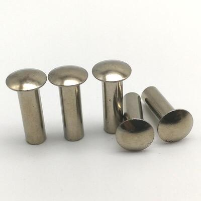 东莞厂直家销34707环质保材镀锌铁冷镦台阶铆异钉形