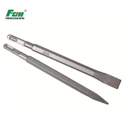 电锤钻铲子扁铲电镐凿子方头四坑圆柄冲击钻钻头开 墙凿六角镐