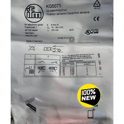 非实价议价议价议价IFM 易福门 KG5071 接近开关 全新原装未开封