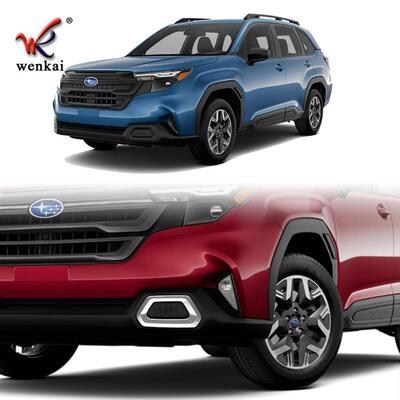 适配适用于斯巴鲁25款森林人SL系改装前保险杠Forester专用装饰防