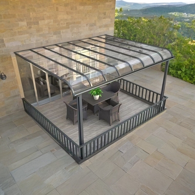 铝合金雨棚遮阳棚户外防雨屋檐家用别墅庭院阳台挡雨板阳光棚雨蓬