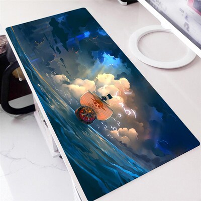 好货Mause Pad One Piece Mouse Large Anime Desk Mausepad Keyb
