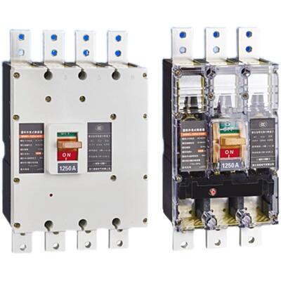 RMM1 NM1 CDM1 CM1-1250A 1600A 透明塑壳断路器三相空气开关380V