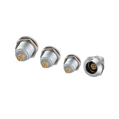 智航精密金属防水连接器IP68航空插头插座EGG1K2芯3芯4芯防水插头