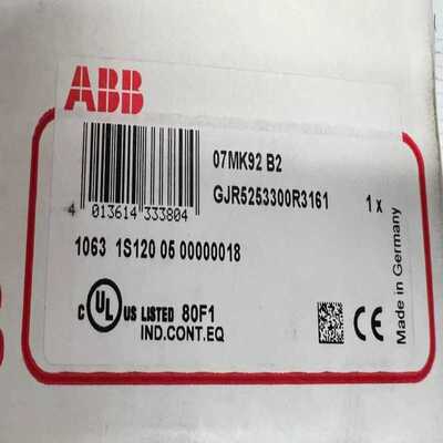 (询价)ABB 模块 07MK92 GJR5253300R3161新