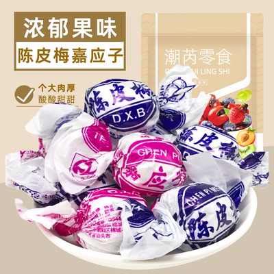 加应子陈皮梅嘉应子化核500g
