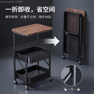 包豪推头斯Bahaus可折叠小车可移动置Bauhaus-物u架床柜客厅沙发