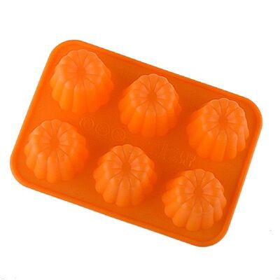 6-Cavities Cake Mold  Reusable Professional Muffin Mold