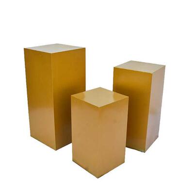 极速婚庆甜品台立柱白色铁艺方柱五件套立方体道具结婚礼舞台柱子