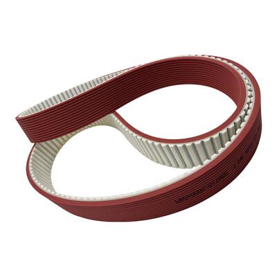 AT10+6APL直条纹传动带陶瓷机械聚氨脂同步带无缝耐磨工业皮带