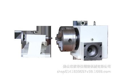 新品FK15数 控分度头CNC数控分度头第四轴FK15110A顶针尾座