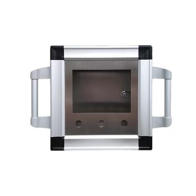 床悬臂摸操箱吊臂人机机界面触屏机作箱铝合金控制箱机床悬AHZ臂