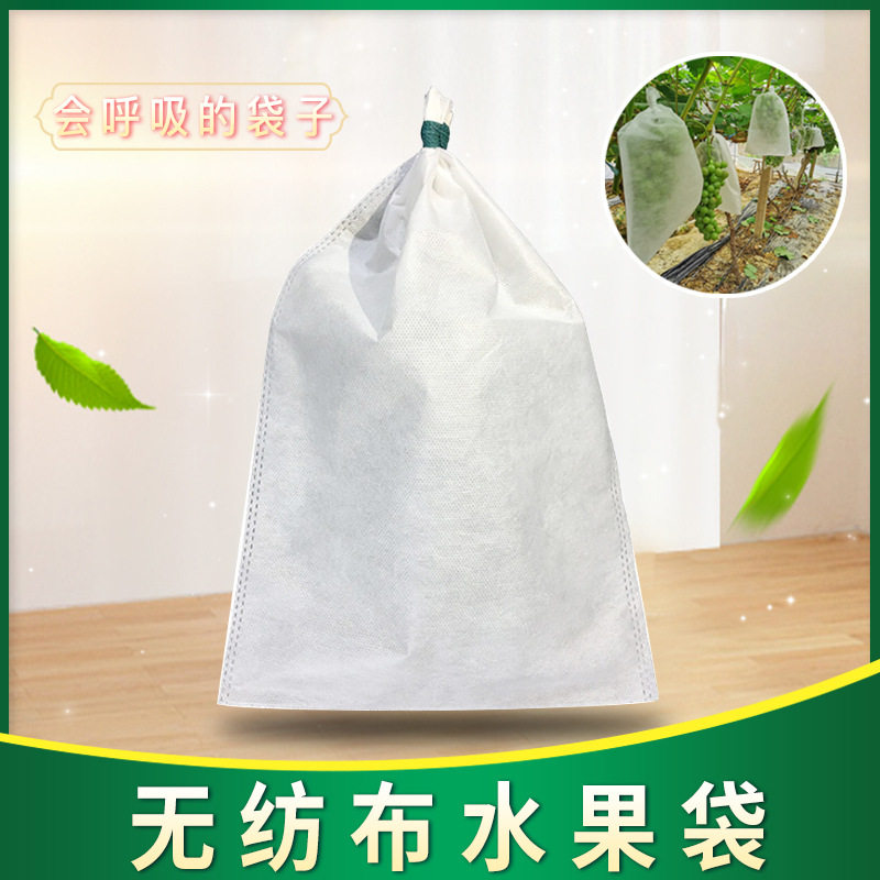 无纺布套袋果袋防鸟防尘防虫透气袋防虫防鸟水果套袋跨境出口专供